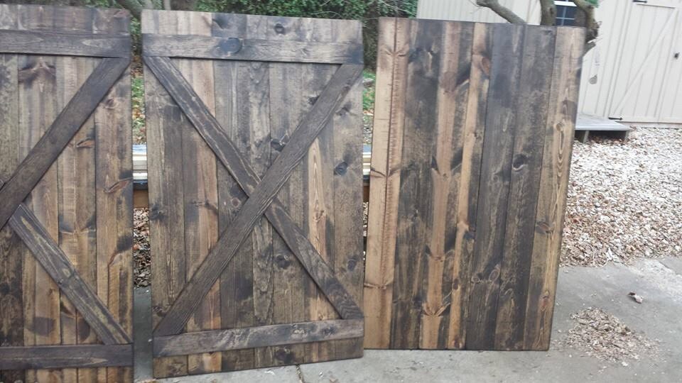 RUSTIC BARN DOORS Large Wood Shutters 3ftx5ft Reclaimed | Etsy