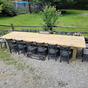 Rustic FARM TABLE 10 Ft 12 14 Foot Set W/you Pick Chairs Farmhouse ...