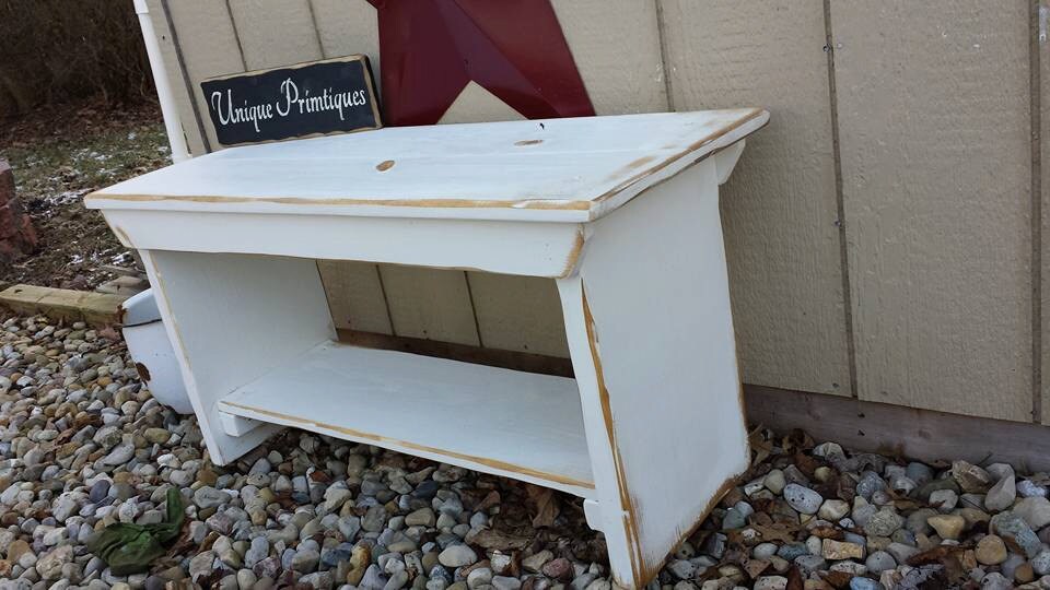 RUSTIC FARMHOUSE BENCH Farm House Country Kitchen Reclaimed | Etsy