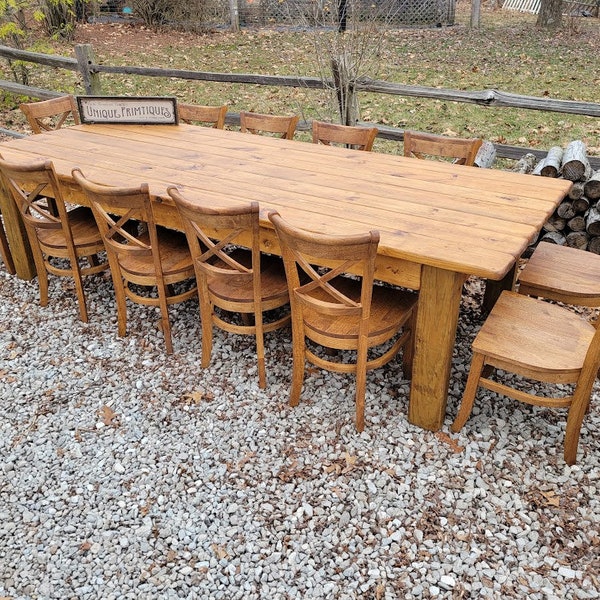 10 Foot Farm Table - Etsy