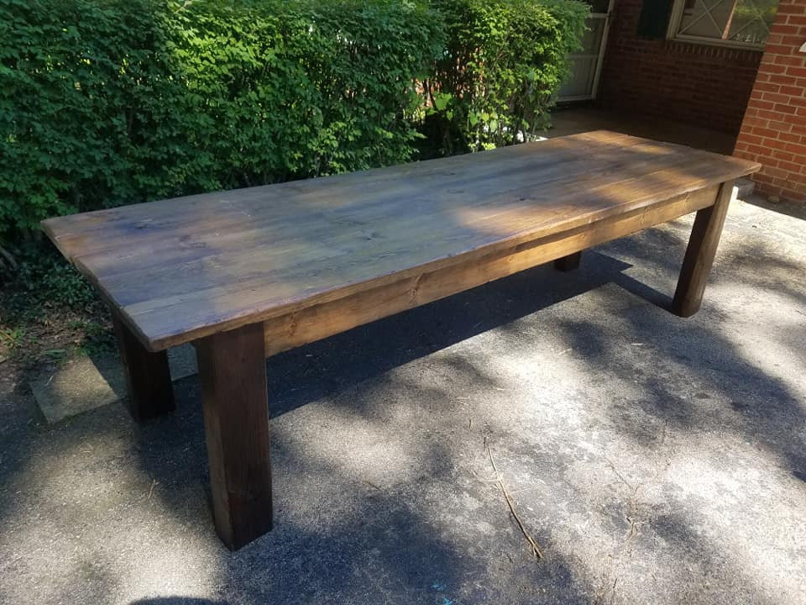 Rustic FARM TABLE Reclaimed Wood Farm House Primitive Country | Etsy