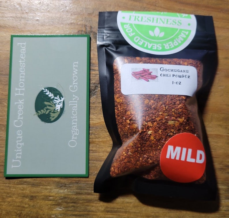 Gochugaru Korean Chili Pepper POWDER Ground Mild 1,500-10,000 Scoville ...