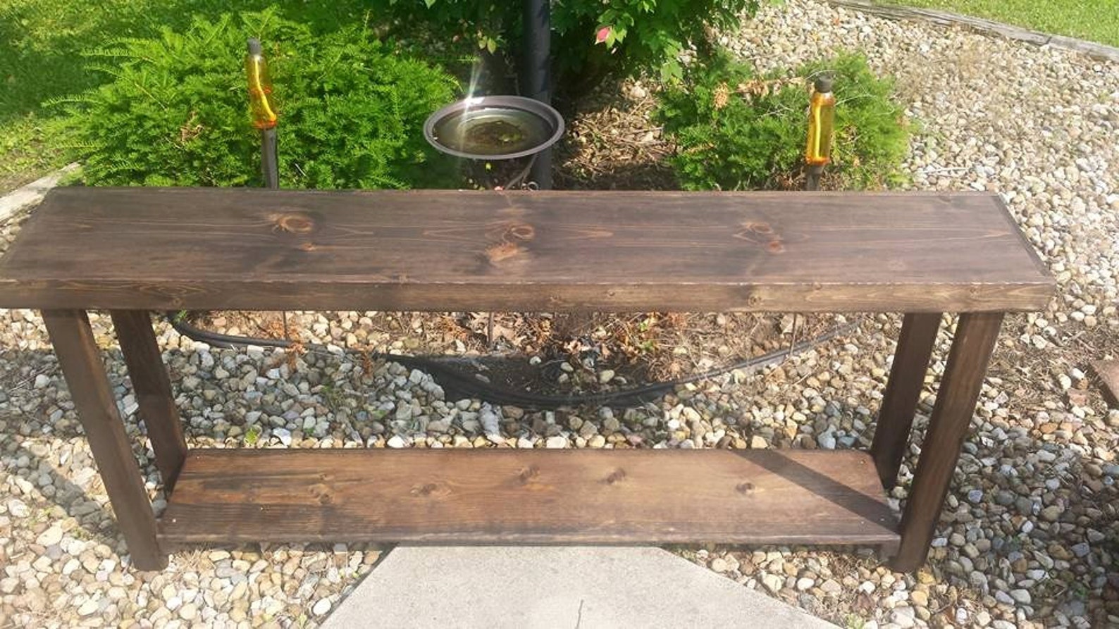 RUSTIC ENTRYWAY TABLE - Etsy