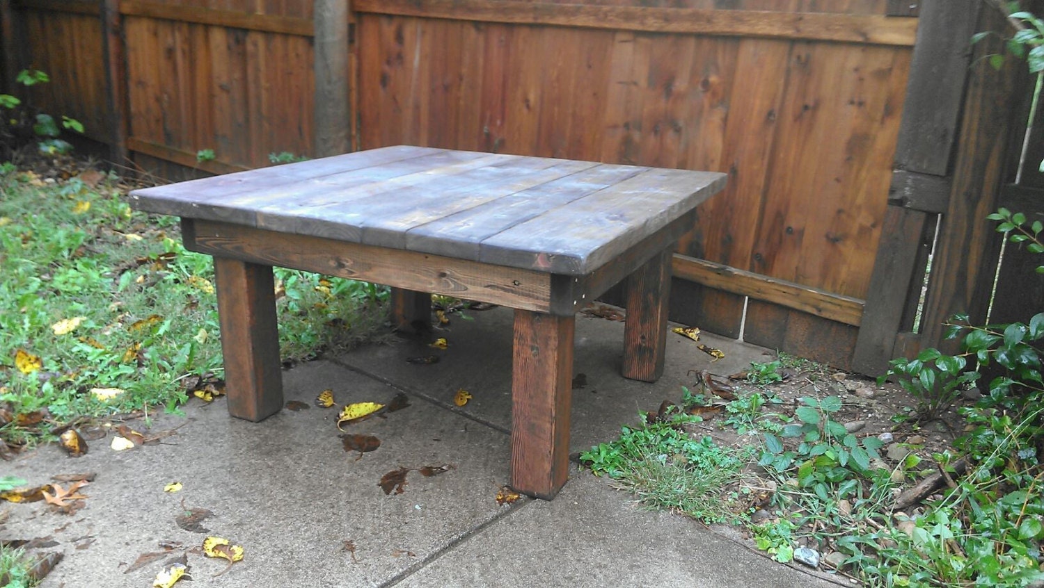 Rustic Unique Primtiques Dark Walnut Stain Reclaimed Wood - Etsy