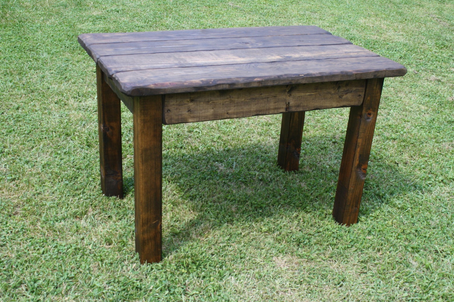 RUSTIC FARMHOUSE TABLE Small Farm House Kitchen Dining - Etsy