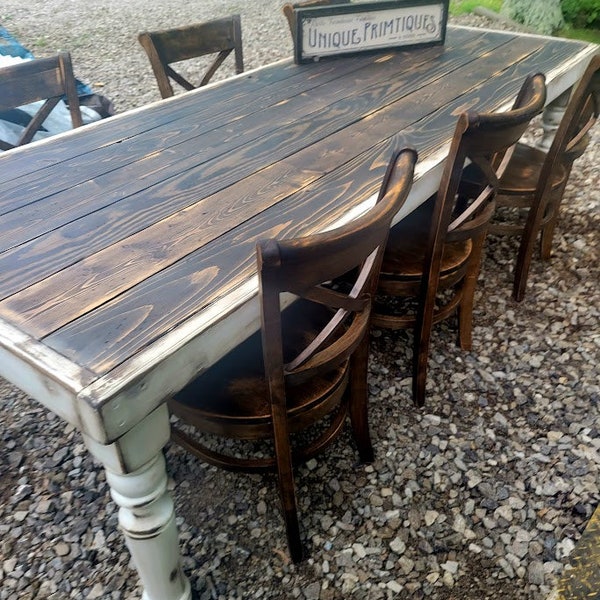 Farmhouse Table 7 - Etsy