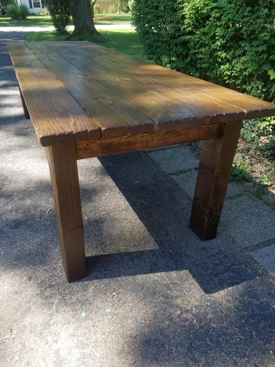 Rustic FARM TABLE Reclaimed Wood Farm House Primitive Country - Etsy