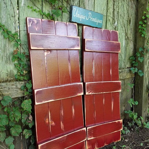 Spanish Window Shutters - Etsy