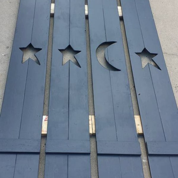 Primitive Star Shutters - Etsy