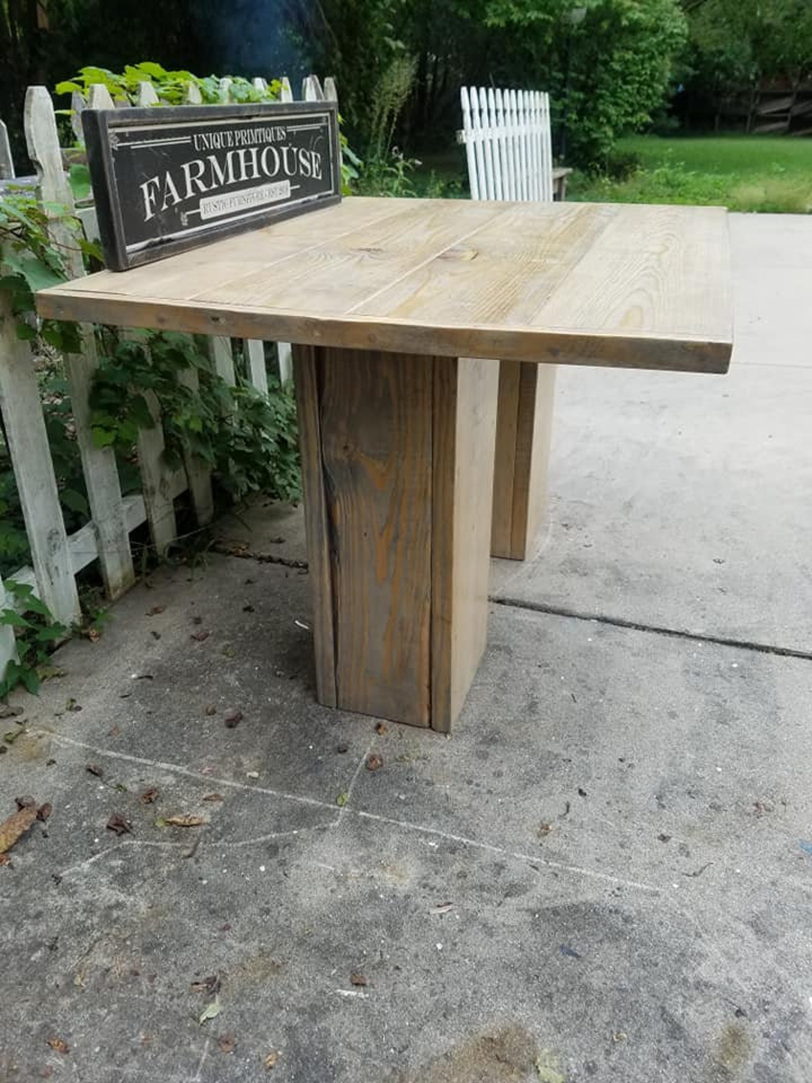Rustic Reclaimed Wood Table Desk Dining Minimalistic Modern | Etsy