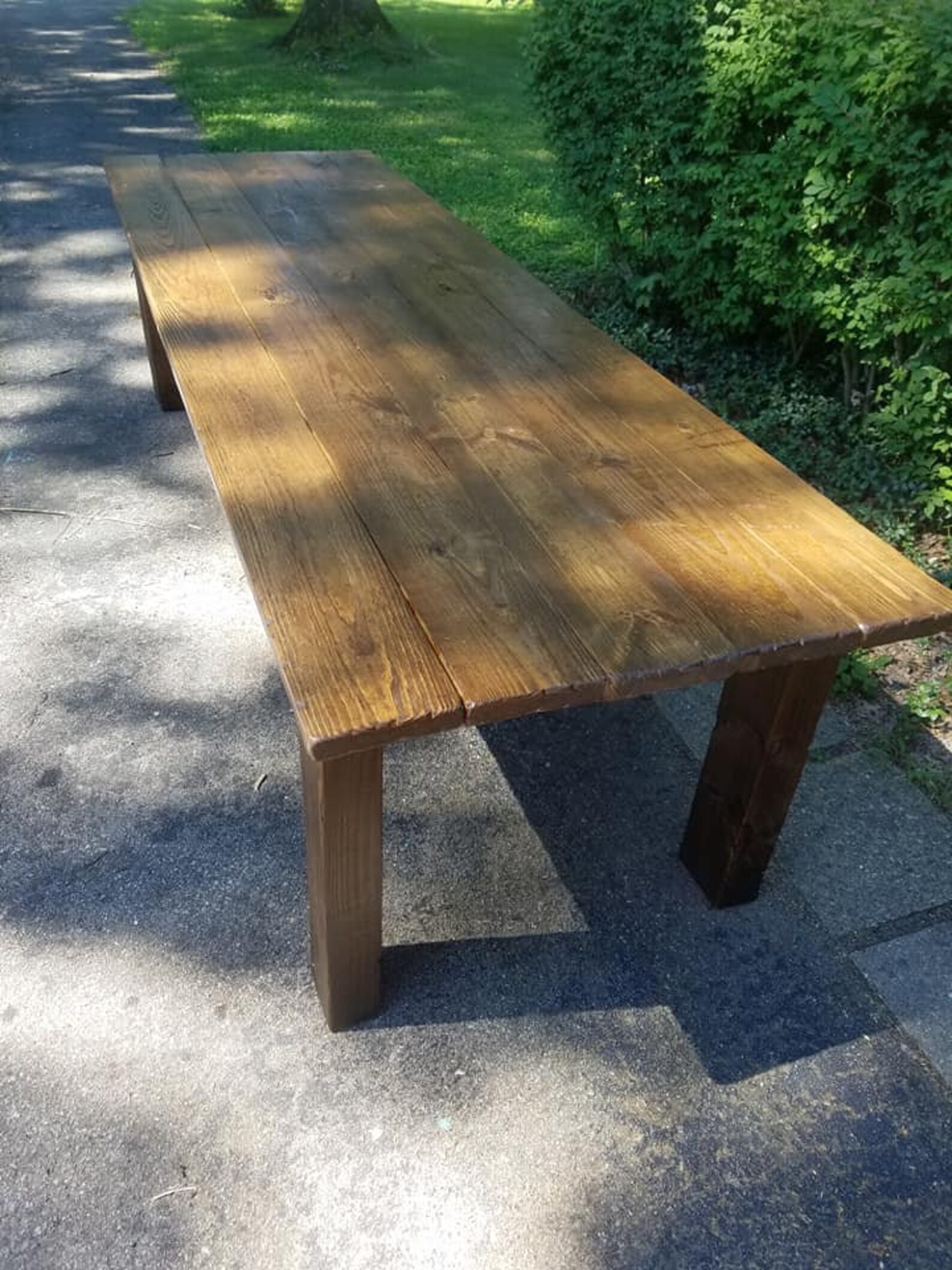 Rustic FARM TABLE Reclaimed Wood Farm House Primitive Country | Etsy