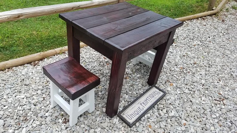 Rustic Farmhouse Kitchen Tiny House Home Living Table Small - Etsy