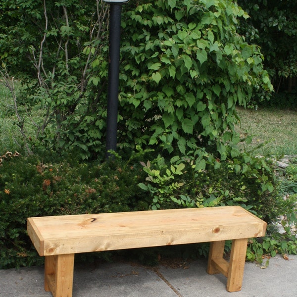 Outdoor Bench Frame - Etsy