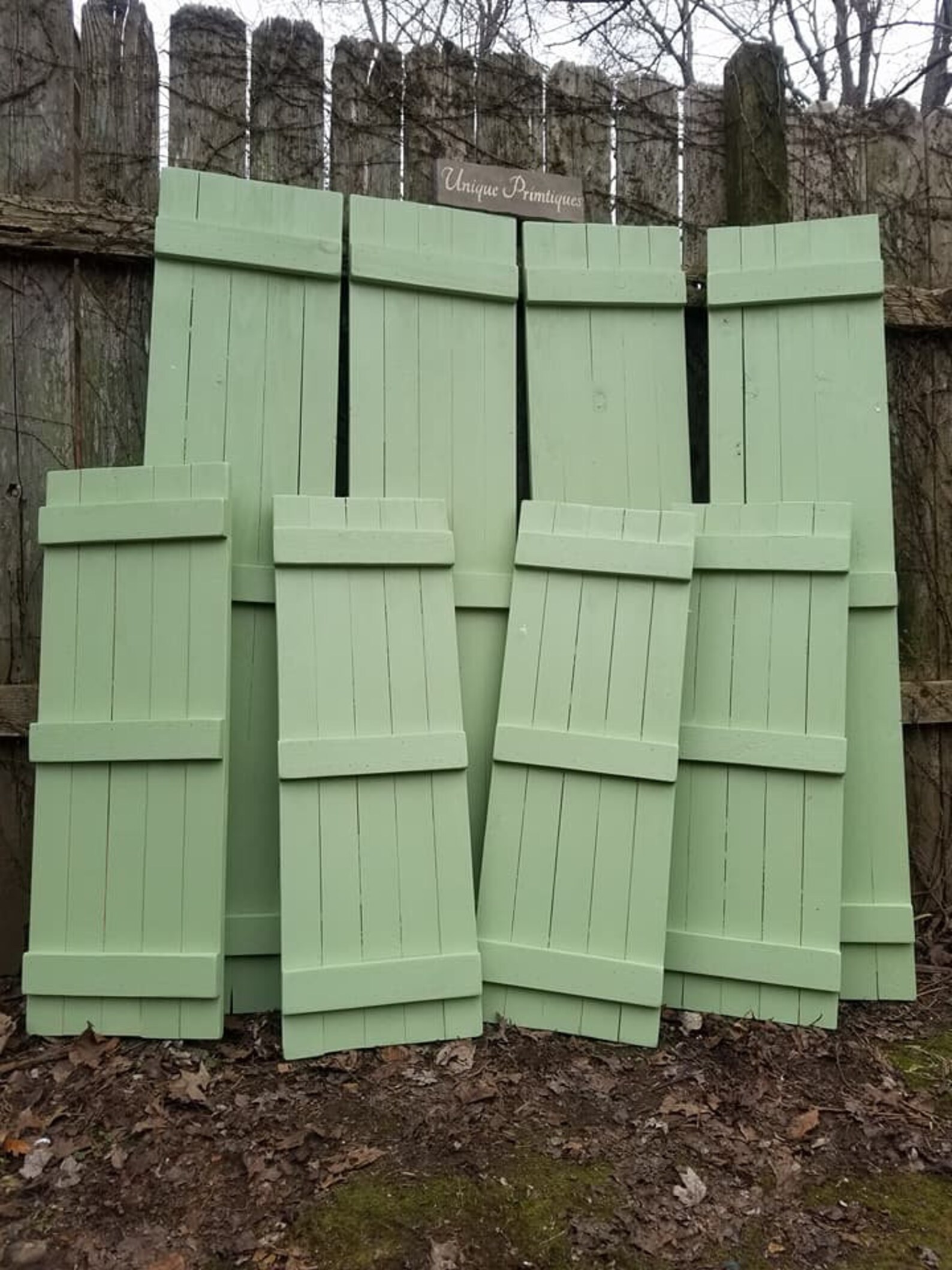 Rustic Wood Shutters Country Barn Display Indoor Outdoor - Etsy