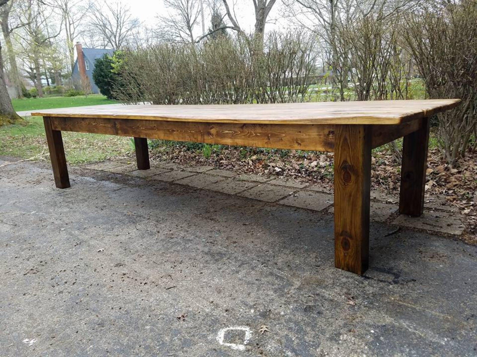 RUSTIC FARMHOUSE TABLE Lot of Ten 12-foot Reclaimed Wood - Etsy