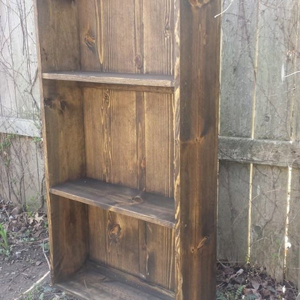 Reclaimed Wood Bookcase - Etsy