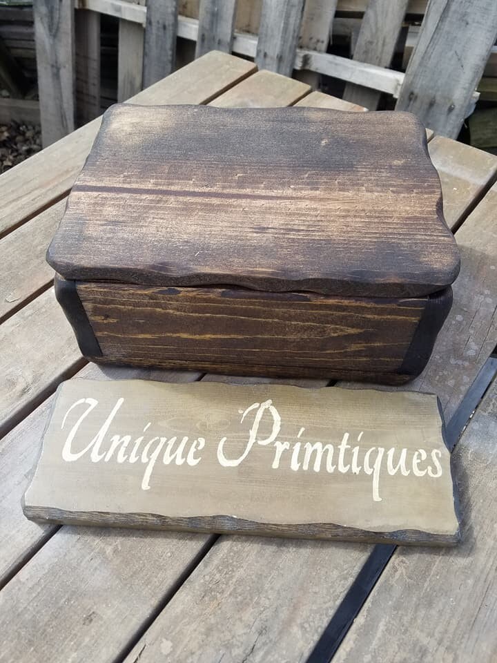 Rustic Nesting Lid Boxes Lot of FIVE Reclaimed Wood Tray Box 8x11x5h ...