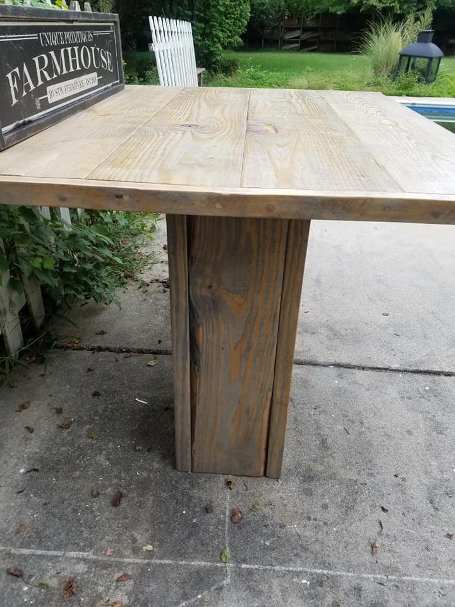 Rustic Reclaimed Wood Table Desk Dining Minimalistic Modern | Etsy