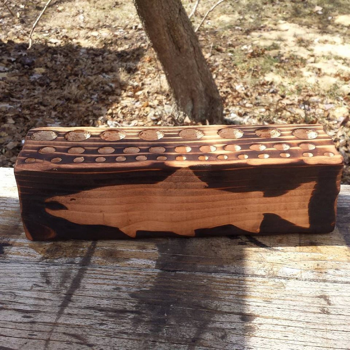 Rustic Reclaimed Wood Fire-burned Fish Art Home Garage Office - Etsy