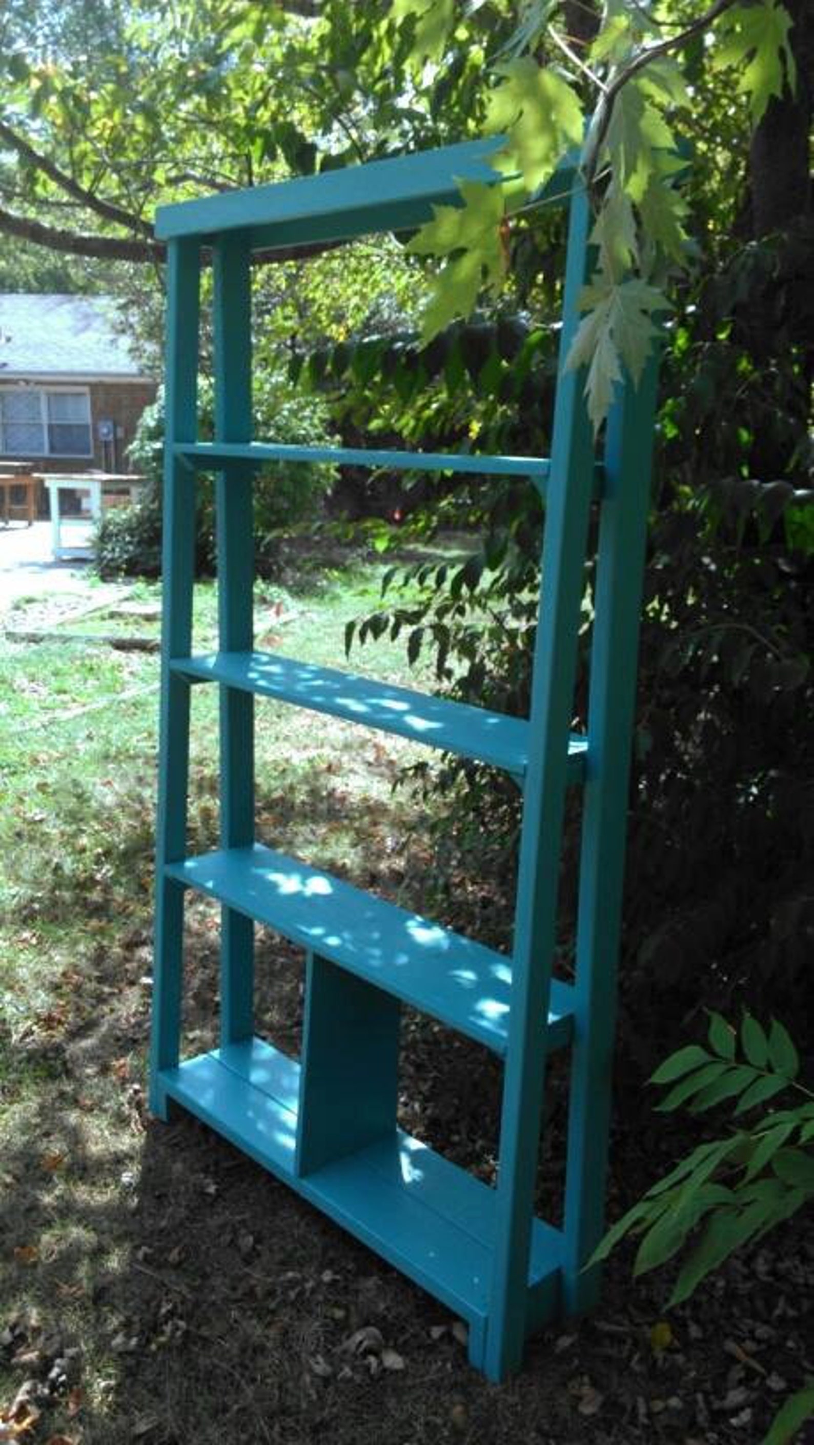 COASTAL LIVING Wood Bookcase Beach Coast Home Decor Unique - Etsy