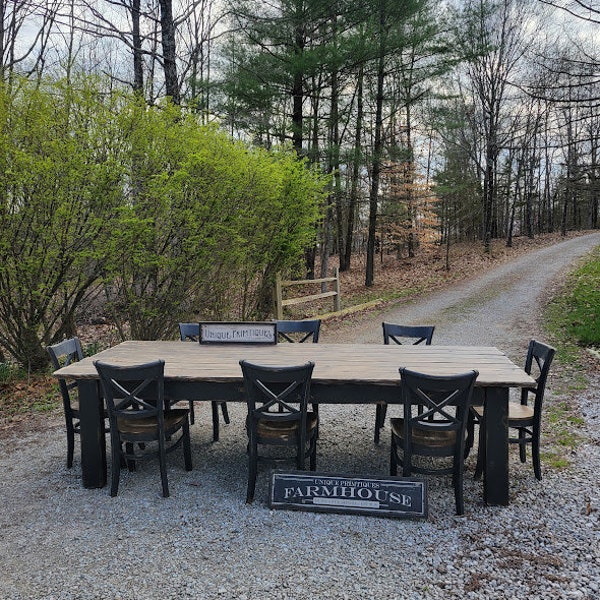 10 Foot Farm Table - Etsy