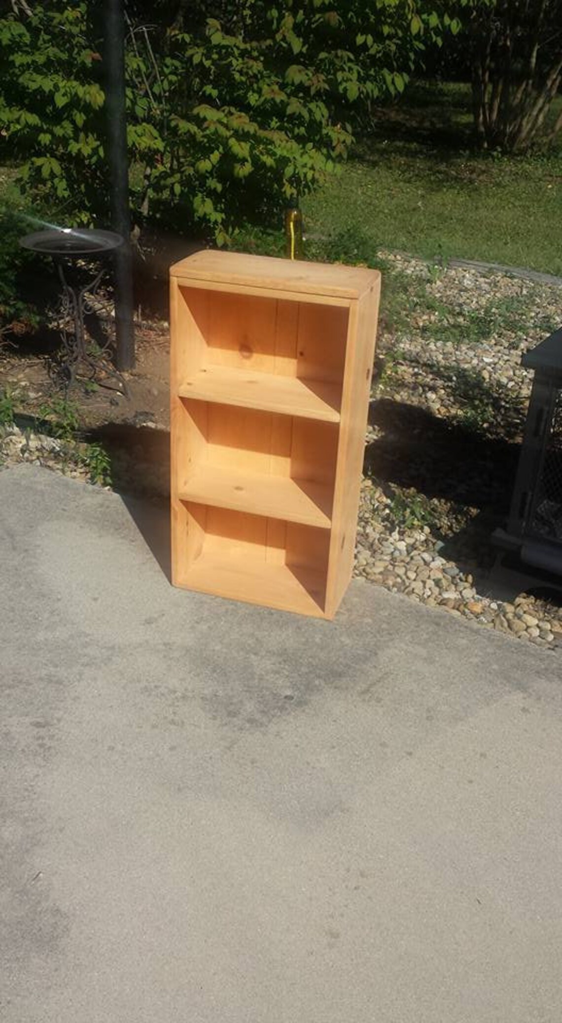 RUSTIC FARMHOUSE BOOKCASE Shelving Storage Shelf Reclaimed - Etsy