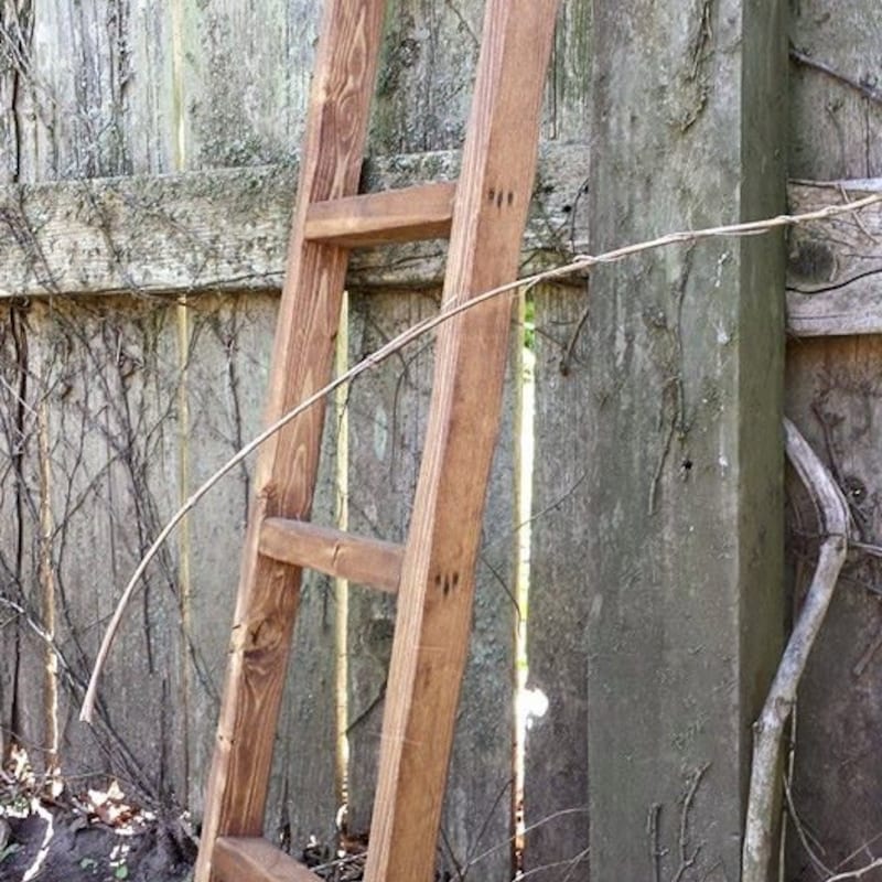 Antique Wood Ladder - Etsy