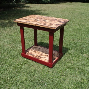 Reclaimed FIRE DAMAGED Wood by Unique Primtiques Golden Oak Stain BARN ...