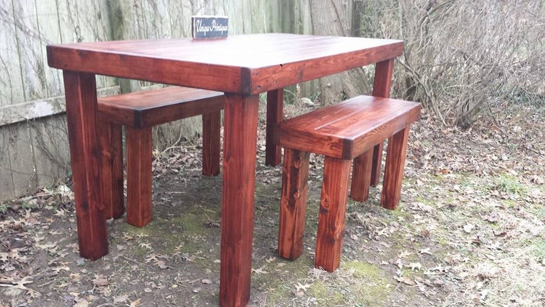 Bombay Mahogany Stain Unique Primtiques Primitive PUB STYLE - Etsy