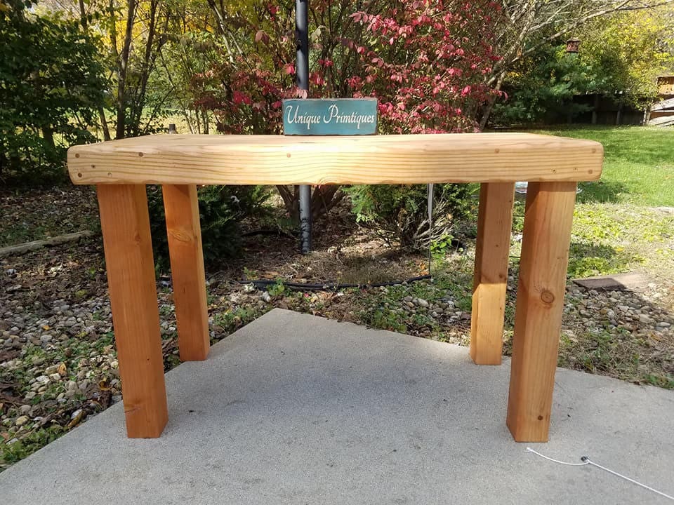 RUSTIC FARMHOUSE DESK Small Kitchen Dining Table Farm House | Etsy