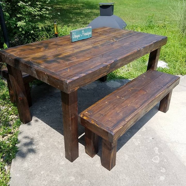 Custom Painted Table - Etsy