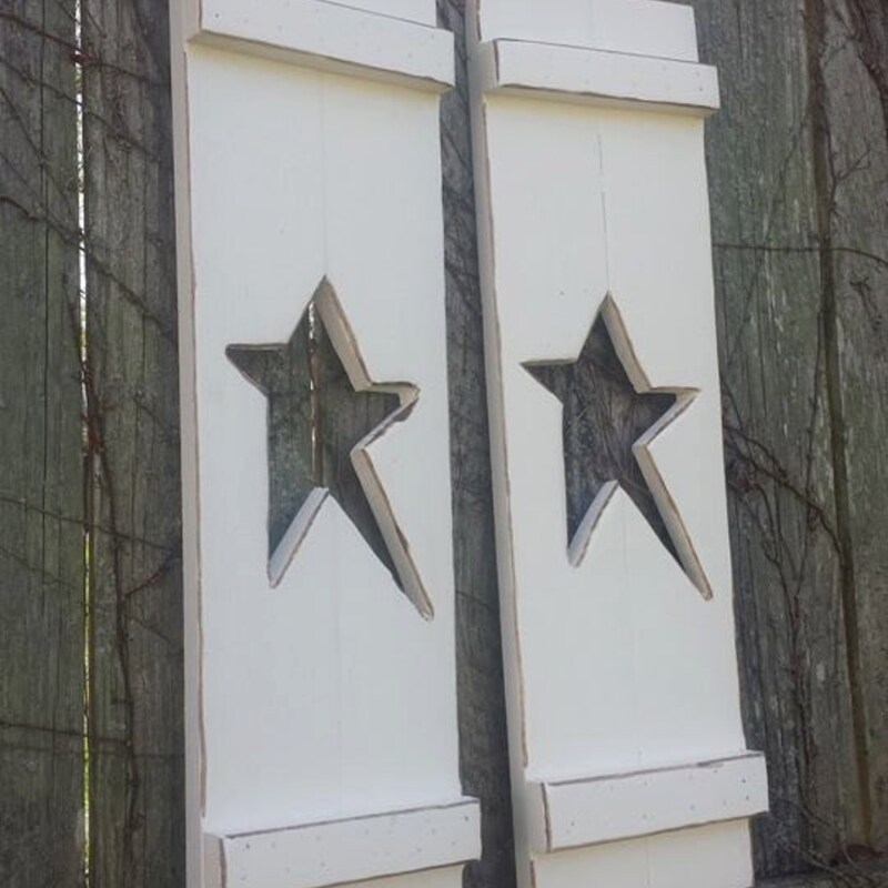 Primitive Star Shutters - Etsy