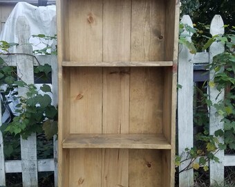 Bookcase, Display Cabinet, Reclaimed Wood, Vintage, Rustic - Etsy