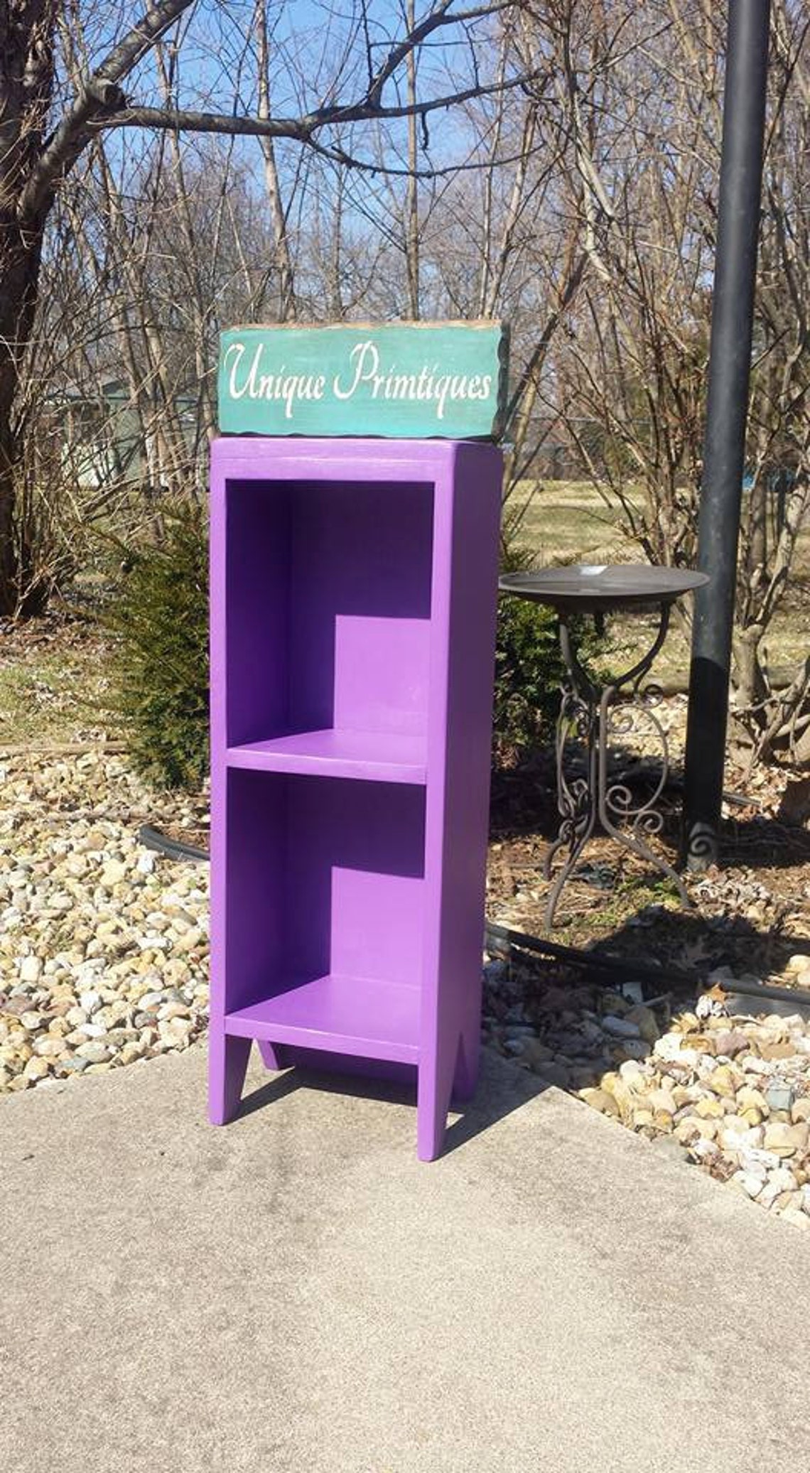 Small PURPLE Book Shelf Bookcase CD Movie Rack Multi | Etsy