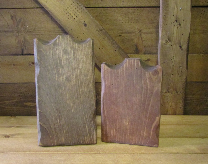 Rustic JEWELRY DISPLAY Necklace Stand Holder SET of Three Different ...