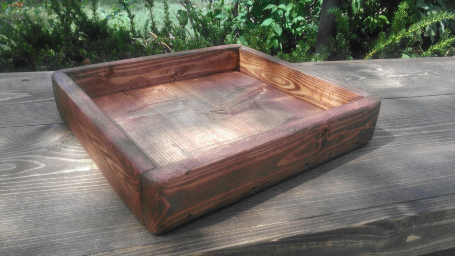 Rustic Reclaimed Wood BOX LOT Of FIVE American Walnut Stained | Etsy