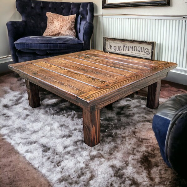 Chunky Coffee Table - Etsy