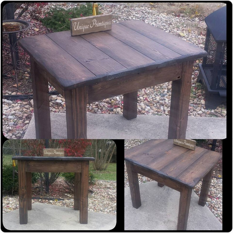 RUSTIC FARMHOUSE TABLE Small Kitchen Dining Country Farm House - Etsy