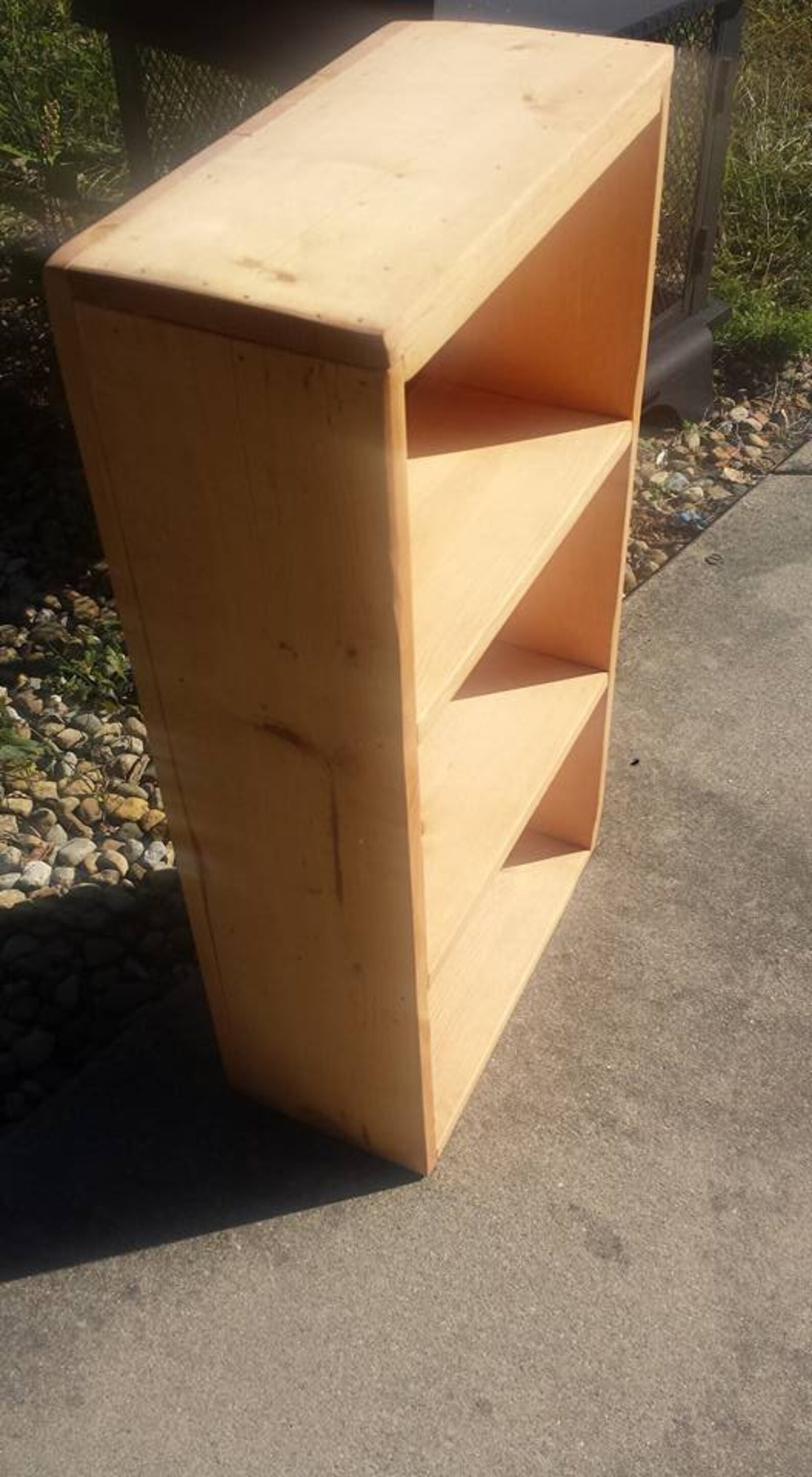 RUSTIC FARMHOUSE BOOKCASE Shelving Storage Shelf Reclaimed - Etsy