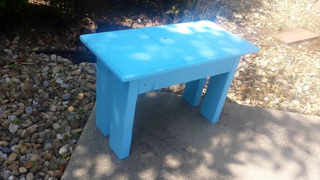 SMALL WOOD BENCH Indoor Outdoor Small Garden Porch Flower Bench ...