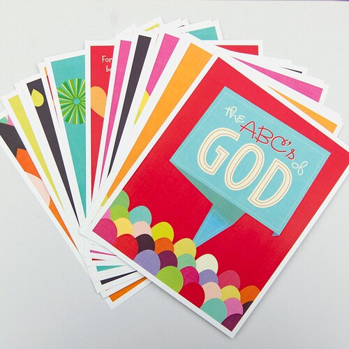 ABC Scripture Cards Church Nursery Christian Kids Set of 30 - Etsy