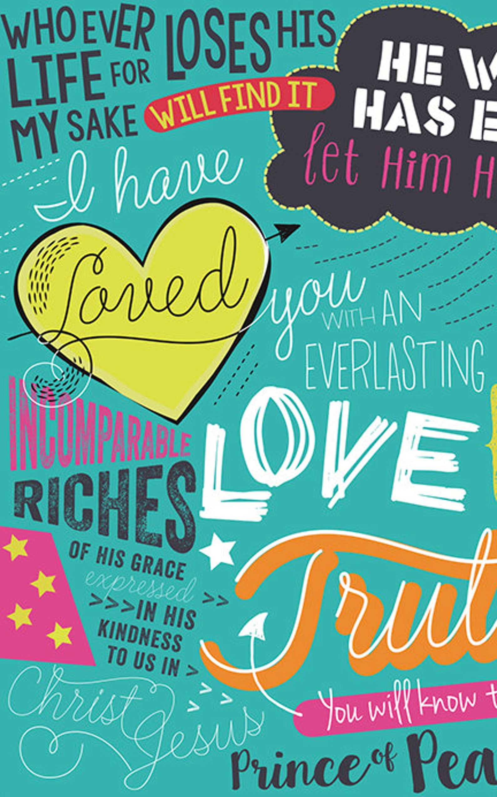 Church Kids Art, Scripture Graffiti Banners, Vector Instant Download ...