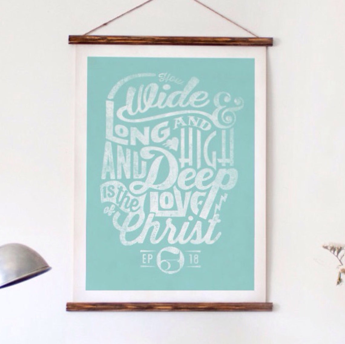 Scripture Art Print Bible Verse Typography Christian Wall - Etsy