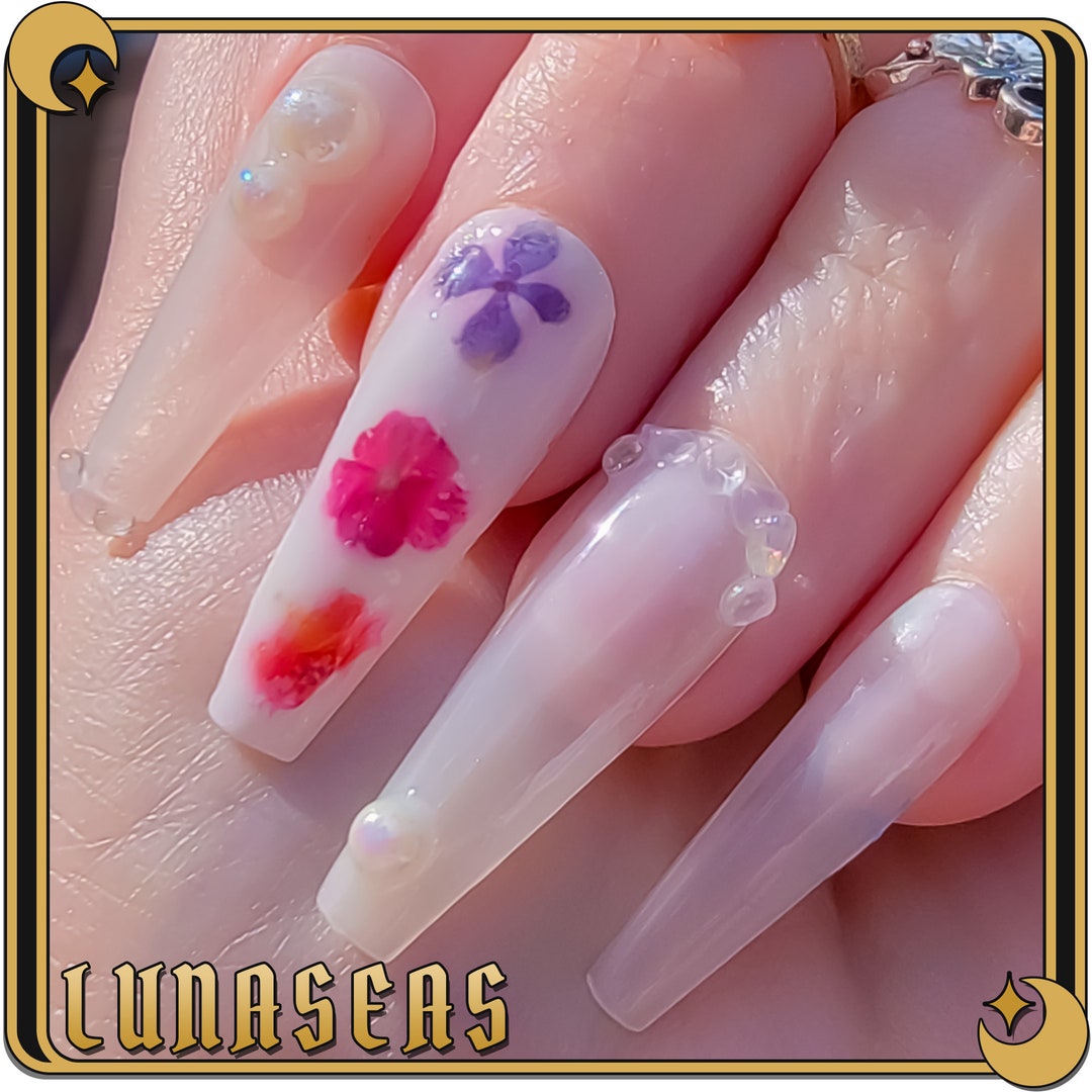 Milk Bath - Milky Nail Polish | Milk Nail Polish | Cottagecore Nail ...