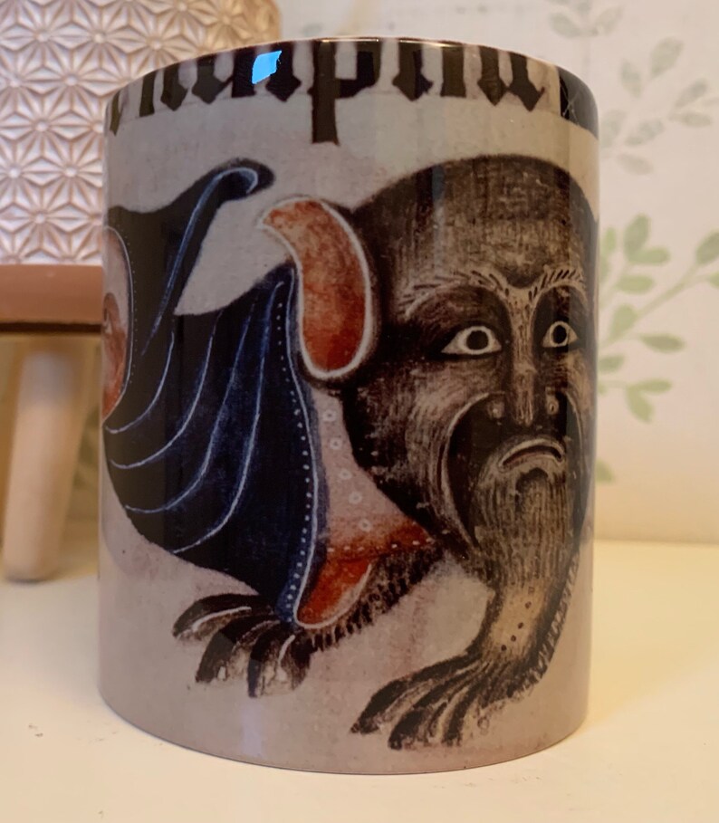 Luttrell Psalter Creature Mug (design 2) - Etsy