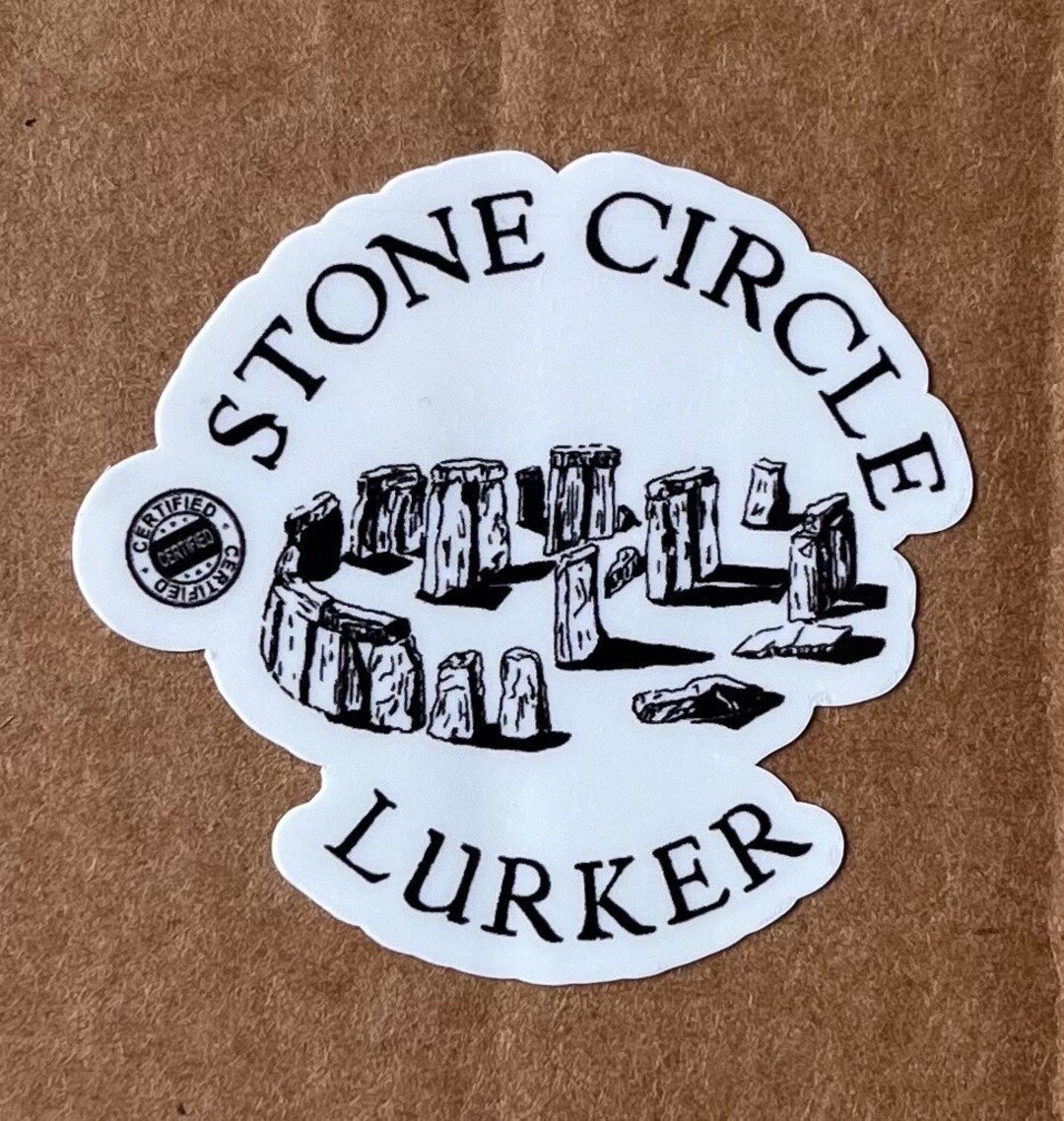 Stone Circle Lurker Sticker - Etsy
