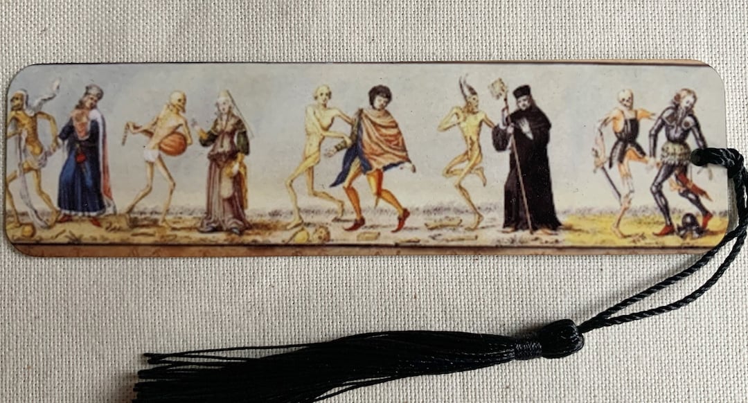 Dance of Death Bookmark (aluminium) - Choose From 3 Sizes - Etsy