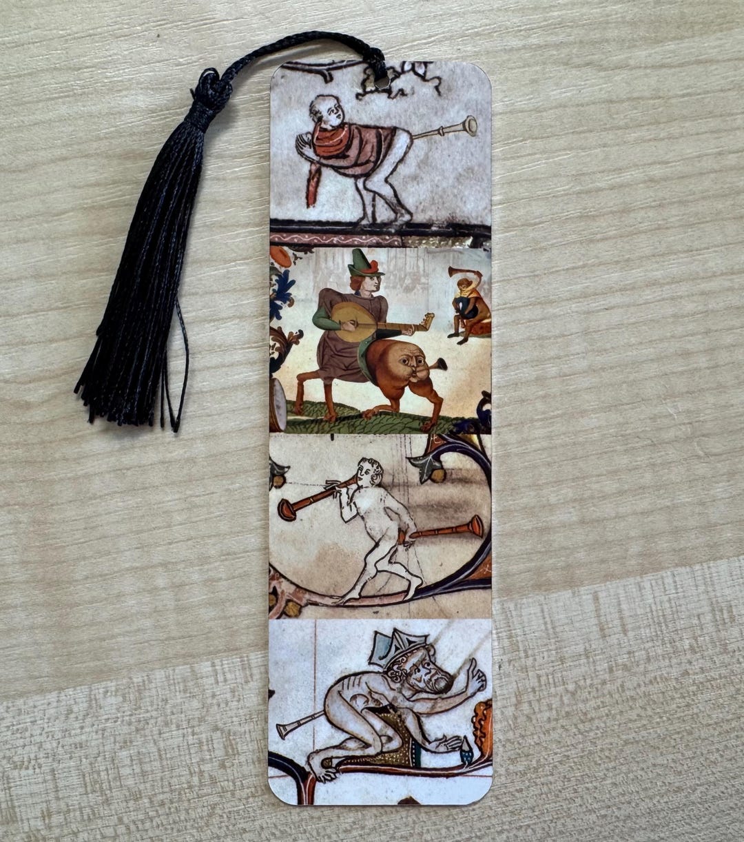 Medieval Butt Trumpet Bookmark (aluminium) - Choose From 3 Sizes - Etsy