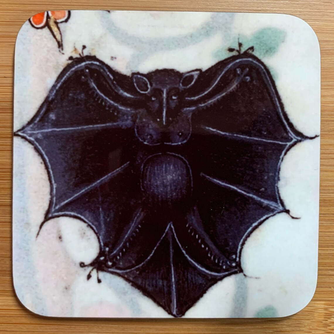 Medieval Bat Coasters - Set of 4 - Etsy UK