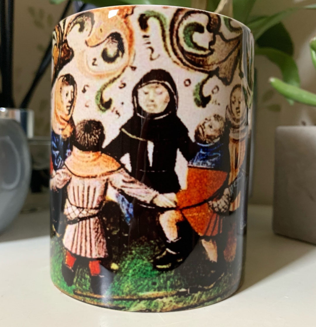 Medieval Ring Dance Mug - Etsy